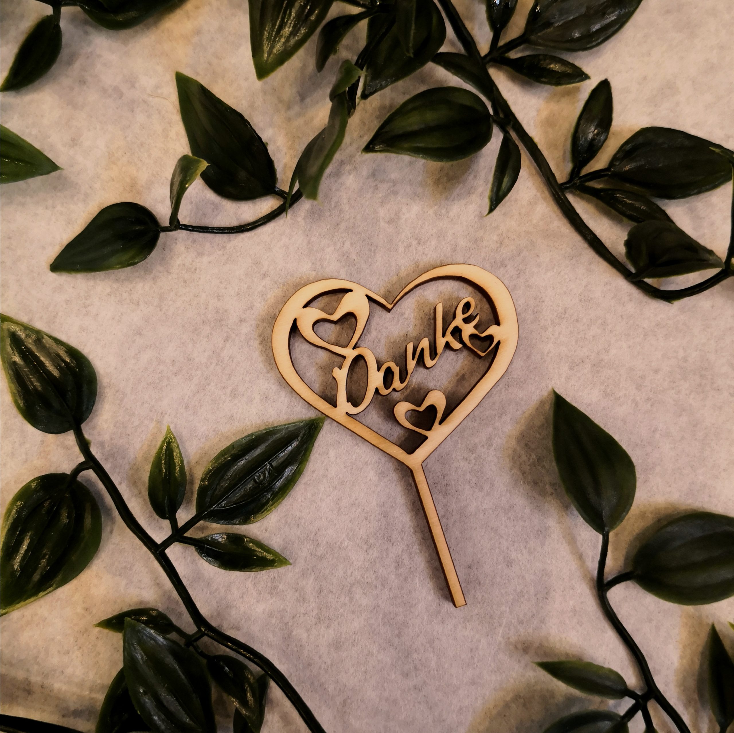 Herz "Danke" » Sarah's Konditorei